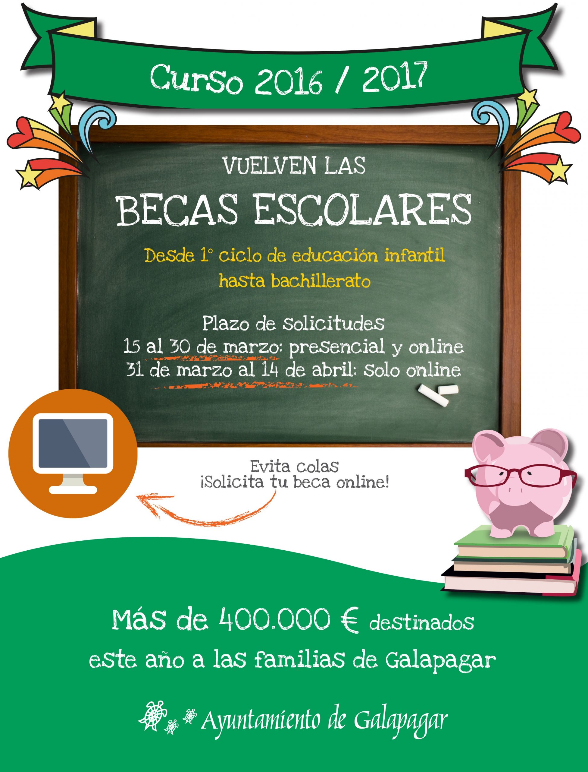 Galapagar pone en marcha una nueva edición de las becas escolares, que ...