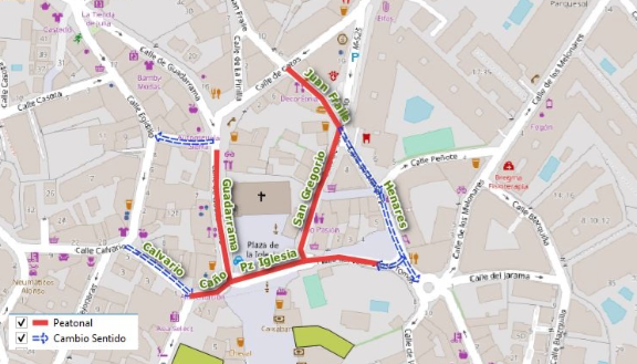 Parte del casco urbano de Galapagar se peatonalizará a modo de prueba ...