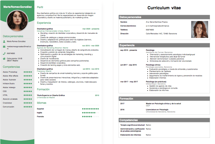 Cómo crear un currículum vitae base