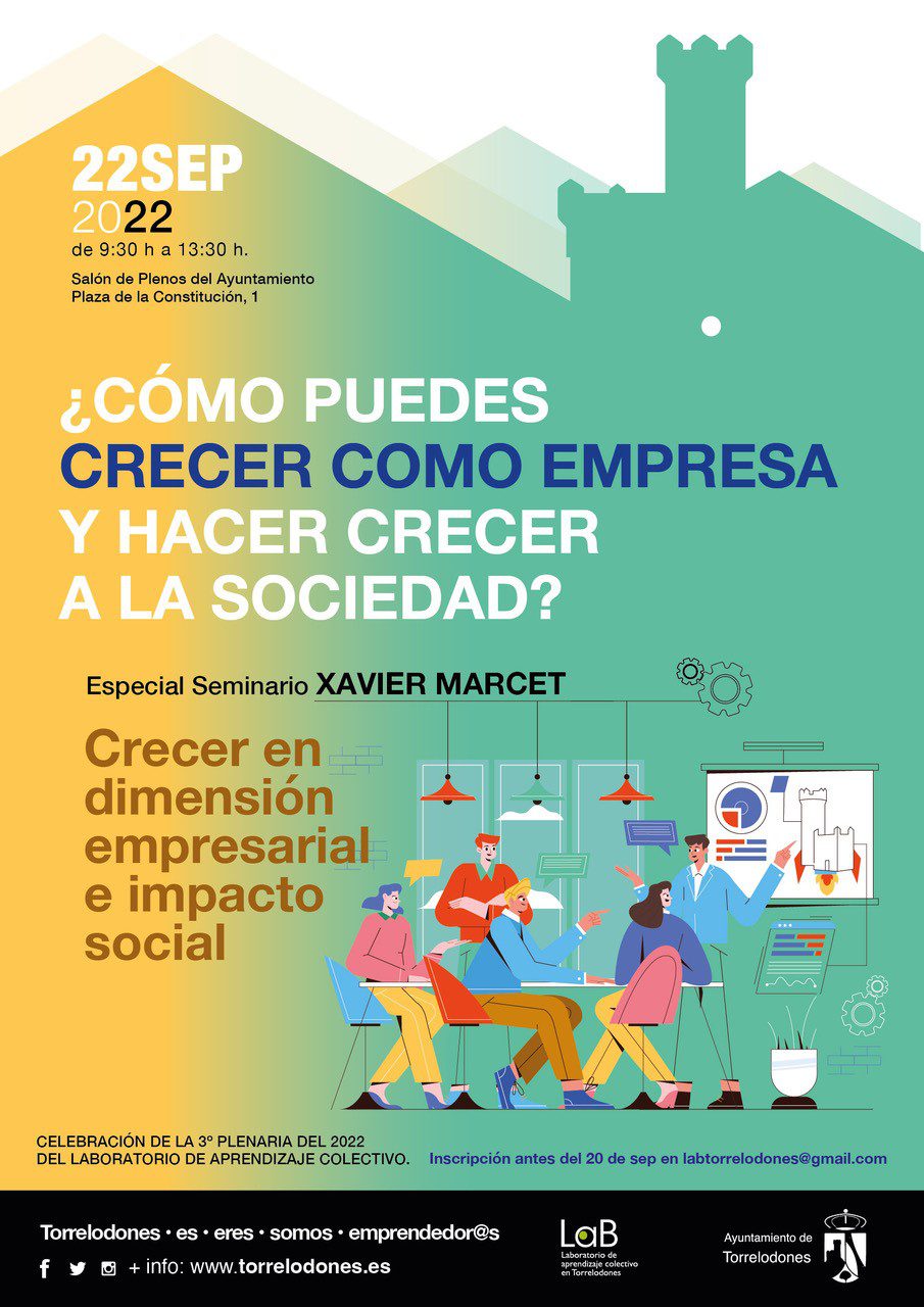 El consultor de empresas Xavier Marcet intervendrá en “Cómo hacer ...