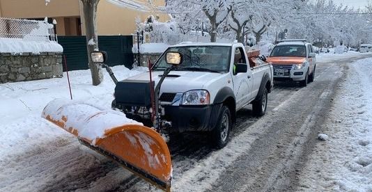 El Escorial se prepara para la llegada del invierno y trabaja ya en un ...