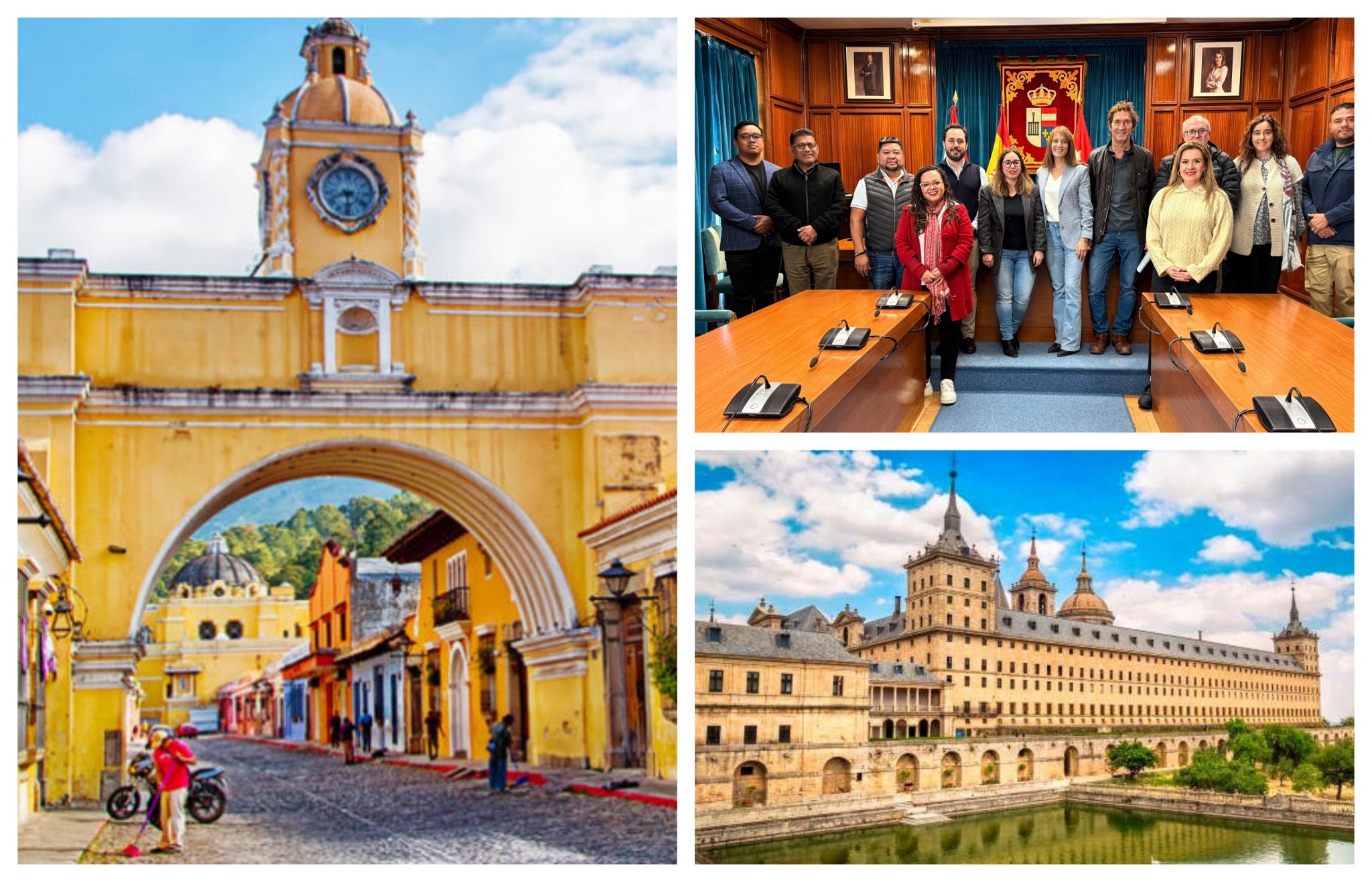 Antigua Guatemala y San Lorenzo de El Escorial, unidos por su apuesta ...