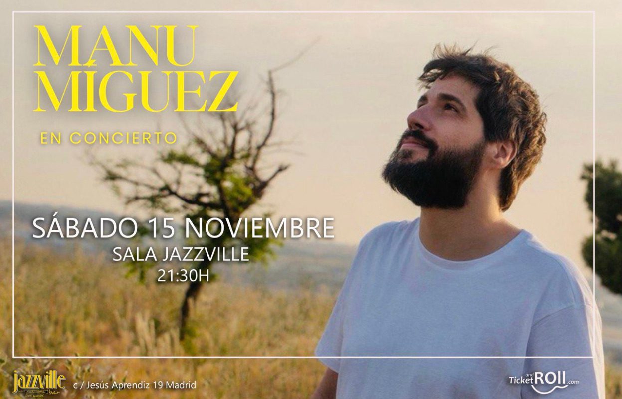 El cantautor sanlorentino Manu Míguez, este sábado en la Sala Jazzville ...